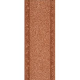 L&auml;ufer ANDIAMO, B:80cm H:7mm L:200cm, braun, Obermaterial: 100% Polypropylen, Flur, Teppiche, "Luan", Schmutzfangl&auml;ufer, meliert, mit Bord&uuml;re, f&uuml;r