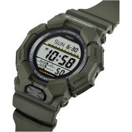 Casio G-SHOCK Herren Chronograph, gr&uuml;n, Armbanduhren, Quarzuhr, Armbanduhr,Herrenuhr, digital, autom. Kalender, Resinarmband
