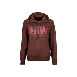 G-Star Raw G-STAR Damen Sweatshirt "Sweatshirt Raglan RAW Originals", braun, Gr. S, Obermaterial: 60% Baumwolle CO. 40% Polyester PES., Sweatshirts