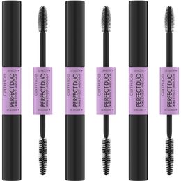 Catrice Damen Mascara "Perfect Duo XXL Effect Mascara", schwarz, Augen-Kosmetika, mit intensiv schwarzer Farbe