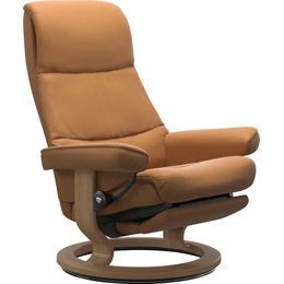 Relaxsessel stressless, B:91cm H:109cm T:82cm, braun, Leder BATICK: BATICK ist ein leicht korrigiertes, durchgef&auml;rbtes und genarbtes M&ouml;belleder, bei