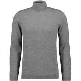 Ragman Herren Rundhalspullover, grau, Gr. XL, 100% Cashmere, Pullover