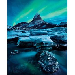 Komar Vliestapete "Digitaldruck Vlies - The Coronation - Gr&ouml;&szlig;e 200 x 250 cm", B/L: 200mm x 250mm, Rollen:, gr&uuml;n, Tapeten, Wohnzimmer, Schlafzimmer