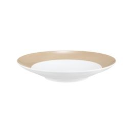 Seltmann Weiden Suppenteller "Suppenteller Liberty Pure Colors &oslash; 23,5 cm", L:23,6cm, beige, Speiseteller