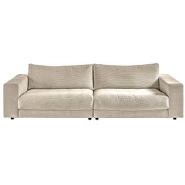 Big-Sofa Places of Style, B:290cm H:85cm T:127cm, beige, Cord (88% Polyester / 12% Polyacryl), Sofas, "Enisa, bequeme, legere Polsterung B/T/H: