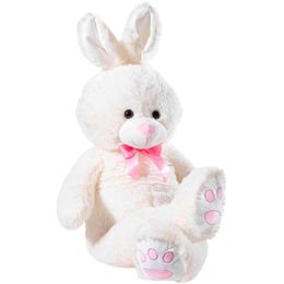 Heunec Kinder Kuscheltier "Hase XL 100 cm, creme", beige, Polyester, H:100cm, Plüschfiguren