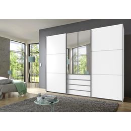 Schwebet&uuml;renschrank wimex, B:300cm H:236cm T:65cm, wei&szlig;, Schr&auml;nke, "Magic by fresh to go"