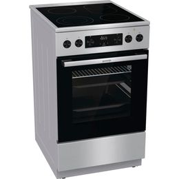 Gorenje Elektro-Standherd "GECS5C70XPA" mit 2-fach-Teleskopauszug Aqua Clean