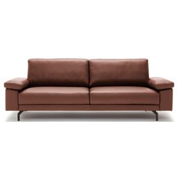 2-Sitzer, B:180cm H:85cm T:95cm, braun, CREATION BY ROLF BENZ, Sofas, "CR.450 elegantes Designsofa mit hohem Sitzkomfort"