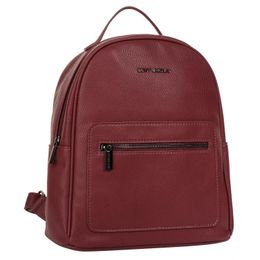 Betty Barclay Damen Cityrucksack, rot, Kunstfaser, Rucks&auml;cke