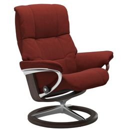 Relaxsessel stressless, B:83cm H:102cm T:73cm, rot, Leder BATICK: BATICK ist ein leicht korrigiertes, durchgef&auml;rbtes und genarbtes M&ouml;belleder, bei