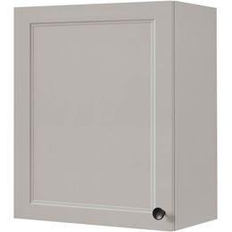 H&auml;ngeschrank Nobilia, B:60cm H:72cm T:37,2cm, grau, K&uuml;che, Schr&auml;nke, ""Cascada", Ausrichtung w&auml;hlbar, vormontiert", in drei Breiten: 30, 45 und 60