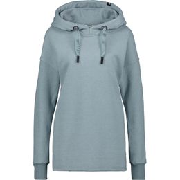 alife and kickin ALIFE & KICKIN Damen Kapuzensweatshirt "Damen JessicaAK A", blau, Gr. XS, 50% Baumwolle, 50% Polyester, Sweatshirts