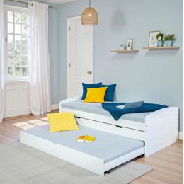 Kinderbett Inter Link, B:98cm H:63cm L:204cmwei&szlig;, wei&szlig;, wei&szlig;, Betten