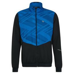 Ziener Herren Funktionsjacke "NESKO"unifarben mit farbeinsatz, Gr. 48, Obermaterial: 1. 94% Polyester, 6% Elasthan; 2. 100% Polyester; Futter: 100%