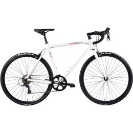 REDLOUD Rennrad "FA.02", 54cm, 28 Zoll (71,12cm), weiß, Fahrräder
