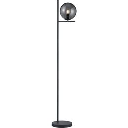 Trio LEUCHTEN Stehlampe "Pure", 1, Ø 20cm H: 150cm, 1 Stk., schwarz, Wohnzimmer, Leuchten