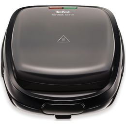 Tefal 2-in-1-Sandwichmaker "SW341B", B:17cm H:34cm T:28,6cm, grau, Sandwichmaker, 2 herausnehmbare, antihaftbeschichtete Plattensets inklusive