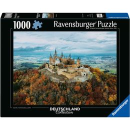 Ravensburger Kinder Puzzle "Deutschland Collection, Burg Hohenzollern", bunt, B:70cm H:50cm, Puzzles, Made in Germany