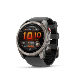 Garmin Smartwatch "FENIX 8 Pro - 51 mm smarte Premium Multisport GPS-Uhr", 4G (LTE)graphit, titanium, Smartwatches