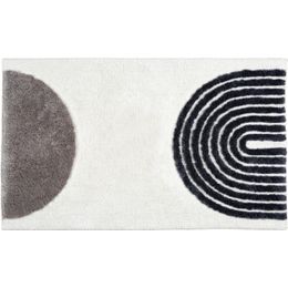 Sch&ouml;ner Wohnen Kollektion Badematte, H:17mm, schwarz, SCH&Ouml;NER WOHNEN-KOLLEKTION, Baumwolle, Viskose, Badematten, "Barbados 233", kuschelweicher Badezimmerteppich, waschbar
