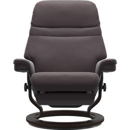 Relaxsessel stressless, B:79cm H:103cm T:78cm, rot, Leder BATICK: BATICK ist ein leicht korrigiertes, durchgefärbtes und genarbtes Möbelleder, bei