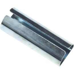 Gardinenbefestigungen Ersatzteile Gardinia, silber, Metall, Gardinenbefestigungen, "Verbinder f&uuml;r Gardinenstangen mit Innenlauf I &Oslash; 20 mm", Serie