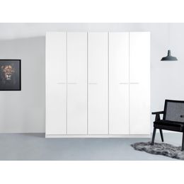 Dreht&uuml;renschrank Rauch, B:226cm H:229cm T:54cm, wei&szlig;, Holzwerkstoff, Schr&auml;nke, "Kleiderschrank Schrank Garderobe TOPSELLER OTELI inkl.
