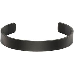 Bruno Banani Damen Armspange "Schmuck Geschenk Armschmuck", Edelstahl, schwarz, Edelstahl, Armbänder