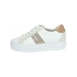 Paul Green Damen Sneaker "Paul Green Sneaker Leder/Textil", Gr. 40, braun, Leder, Textil, Schuhe
