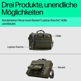 HP Laptoptasche "15.6-inch Modular Laptop Bag", B/H/T: 43,5cm x 30,8cm x 12,5cm, grau, Taschen