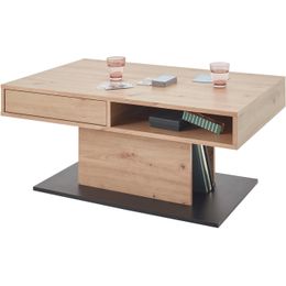 Couchtisch Stolkom, H:45cm, beige, Wohnzimmer, Tische, "Activio", rollbar, Tisch mit Schubkasten