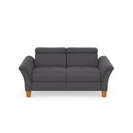 2,5-Sitzer Home Affaire, B:185cm H:84cm T:93cm, braun, 100% Polyester, Sofas, "Lindgren", wahlweise mit TV-Funktion, links oder beidseitig,