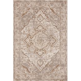 Teppich Hanse Home, B:240cm H:8mm L:340cm, beige, Polypropylen (PP), Wohnzimmer, Teppiche, "Sand", Kurzflor, L&auml;ufer, Orient, Vintage, Wohnzimmer,