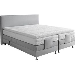 Boxbett, B:175cm L:210cm, grau, Westfalia Schlafkomfort, Komplettbetten, "Lissabon wahlweise in den Breiten 160x200cm, 180x200cm & 200x200cm"