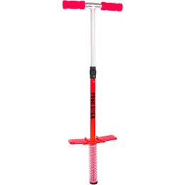 Small Foot Jungen Hüpfspielzeug "Pogo Stick Variabel", rot, Metall, B:12,5cm H:64cm T:6,5cm, Hüpfspielzeug