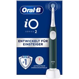 Oral-B Elektrische Zahnbürste "iO Series 2", grün, Elektrozahnbürsten, für die sanfte Reinigung