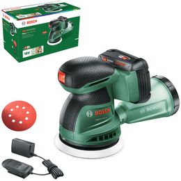 Bosch Home and Garden Akku-Exzenterschleifer "&raquo;EasyOrbit 18V-10&laquo;", transparent, BOSCH HOME & GARDEN, Schleifmaschinen, Inkl. 1x Akku PBA 18V 2,0Ah und Ladeger&auml;t