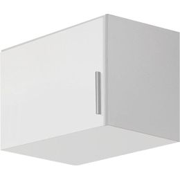 Schrankaufsatz Rauch, B:47cm H:39cm T:54cm, wei&szlig;, Holzwerkstoff, Schlafzimmer, M&ouml;belaufs&auml;tze, "Celle"