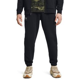 Under Armour Herren Jogginghose "UA ICON FLEECE JOGGER", weiß, Gr. S, Obermaterial: 80% Baumwolle, 20% Polyester, Hosen