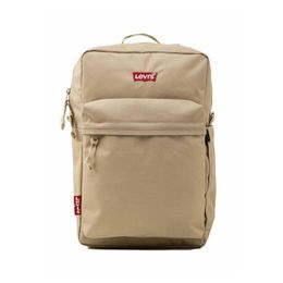 Levi's LEVI'S Damen Schultertasche "Rucksack", beige, Obermaterial: 100% Polyester PES., Taschen