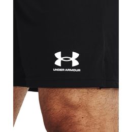 Under Armour Herren Shorts "UA M CHALLENGER CORE SHORT"schwarz,, weiß, Gr. XL, Obermaterial: 100% Polyester, Hosen