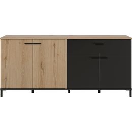 Sideboard GAMI, B:180cm H:81cm T:40cm, braun, Wohnzimmer, Sideboards, "Trust", mit einer Schublade