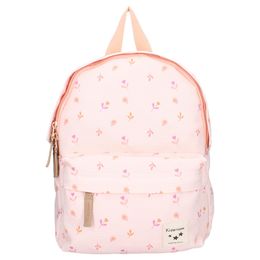 Vadobag Kinder Cityrucksack, rosa, Kunstfaser, bedruckt, Rucksäcke, mit Fronttasche und verstellbaren Schultergurten