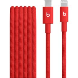 Apple USB-Kabel "USB-C auf Lightning Gewebtes Kabel", 150cmcmrapid rot, Kabel