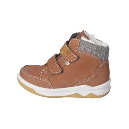 Ricosta M&auml;dchen Sneaker "Ricosta Stiefelette Leder/Textil", Gr. 28, gelb, Leder, Textil, Schuhe