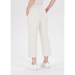 Stehmann Damen Culotte "Fenja2-658"kalklight,1037, Gr. 40, Stoff, Obermaterial: 65% Viskose, 30% Polyamid, 5% Elasthan, Hosen, Sommerhose mit
