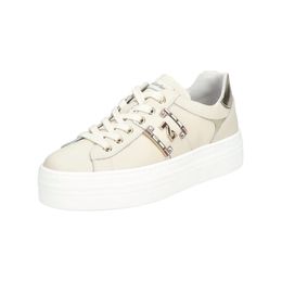 Nero Giardini Damen Sneaker "Nero Giardini Sneaker Leder/Textil", Gr. 40hellbeige, Leder, Textil, Schuhe