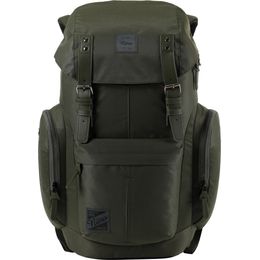 Nitro Kinder Freizeitrucksack "Daypacker", gr&uuml;n, Polyester, Rucks&auml;cke, mit Laptopfach, Schulrucksack, Wanderrucksack oder Streetpack