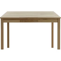 Esstisch Home Affaire, B:110cm H:75cm T:70cm, beige, K&uuml;che, Tische, "TOPSELLER", in Kernbuche massiv